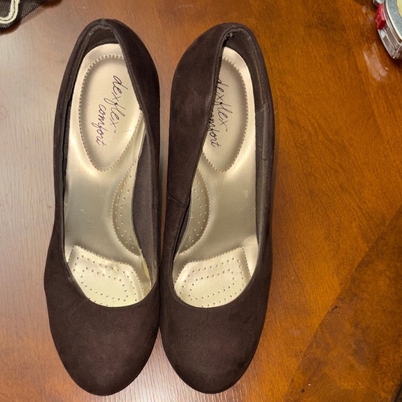 dexflex comfort | Shoes | Dexflex Comfort Womens Dark Brown Heels ...